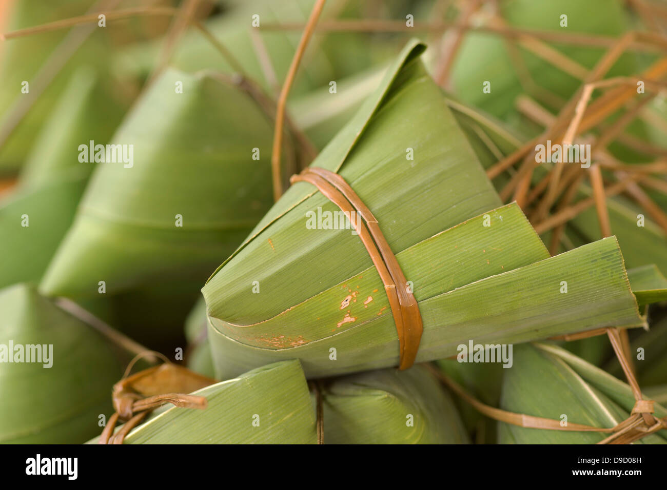 Raw Pork Rice Dumplings Stock Photo - Alamy