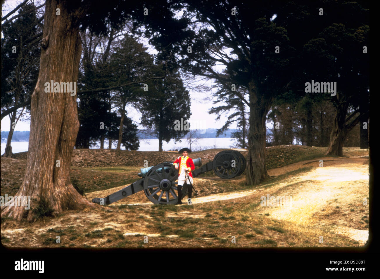 Yorktown Battlefield, part of Colonial National Historical Park in ...