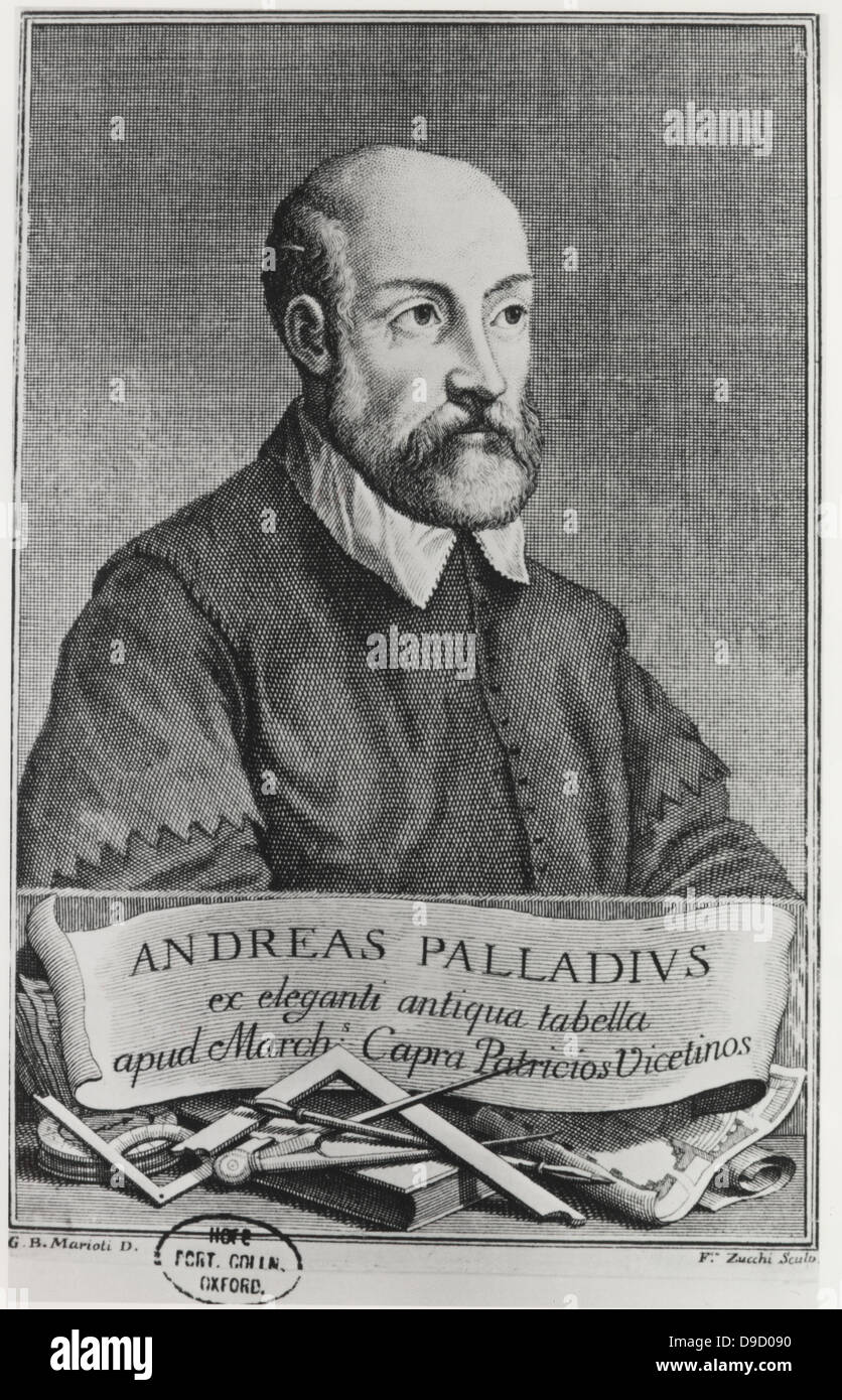 Andrea Palladio (1508-1580) born Andrea di Pietro della Gondola ...