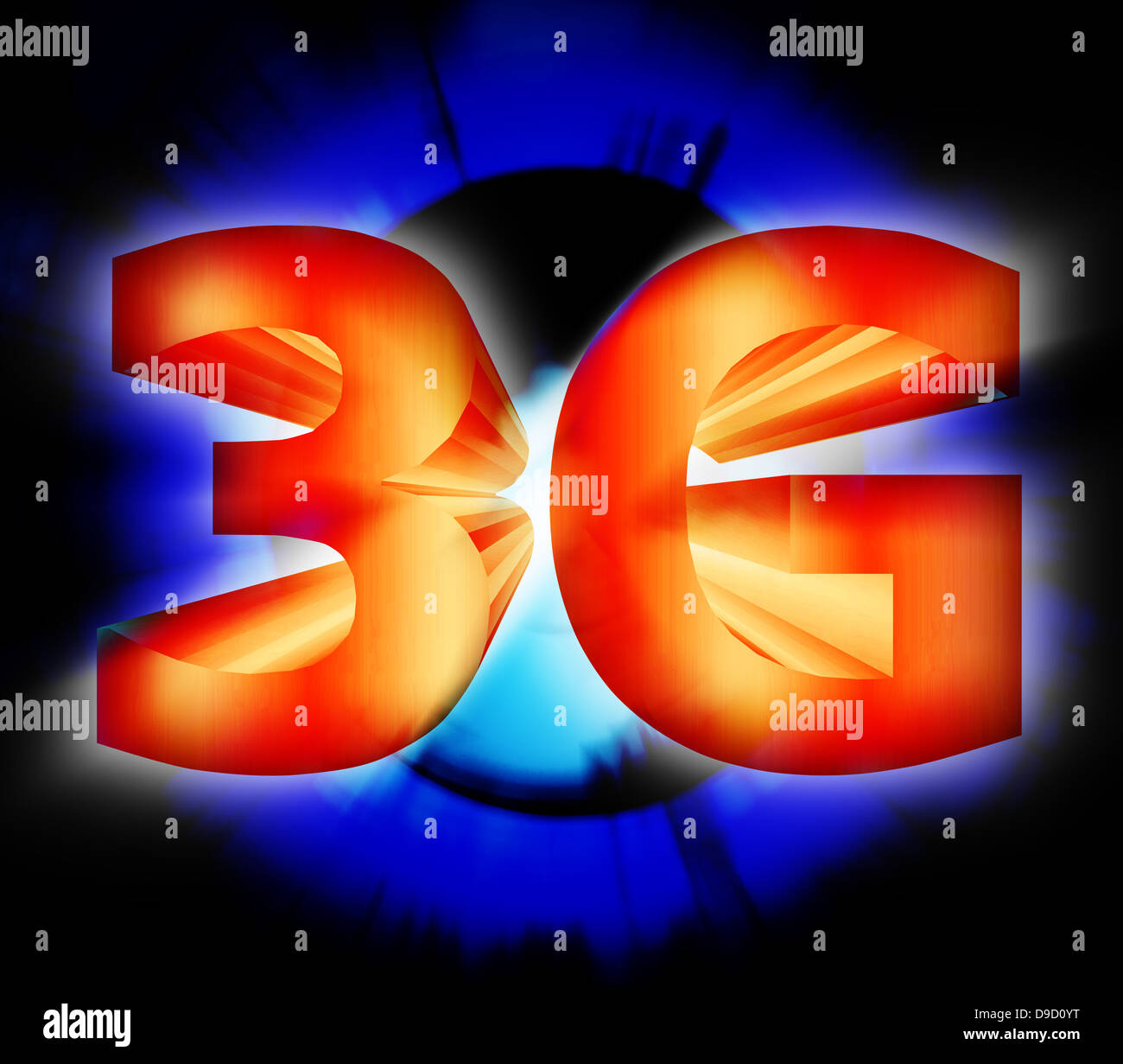 abstract of 3G network symbol Stock Photo - Alamy