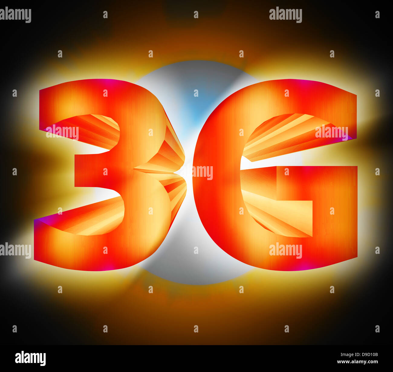 abstract of 3G network symbol Stock Photo - Alamy