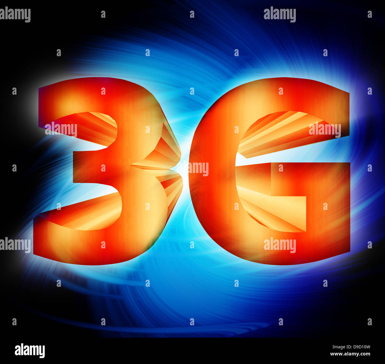 abstract of 3G network symbol Stock Photo - Alamy
