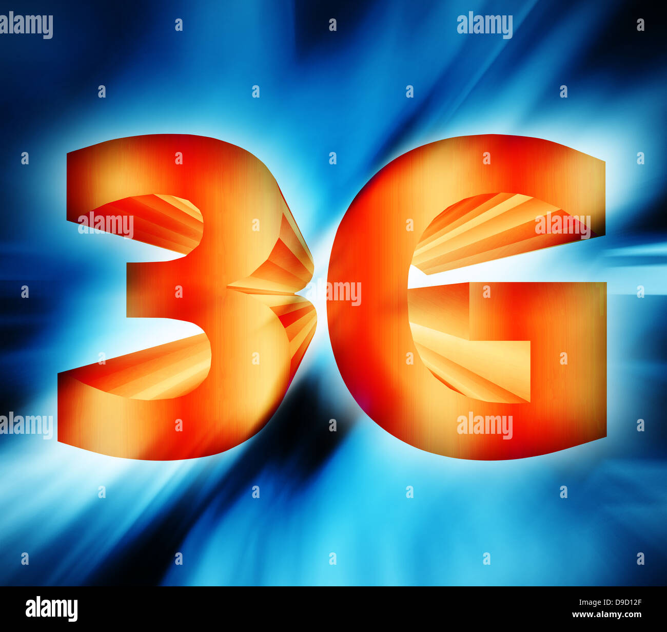 abstract of 3G network symbol Stock Photo - Alamy