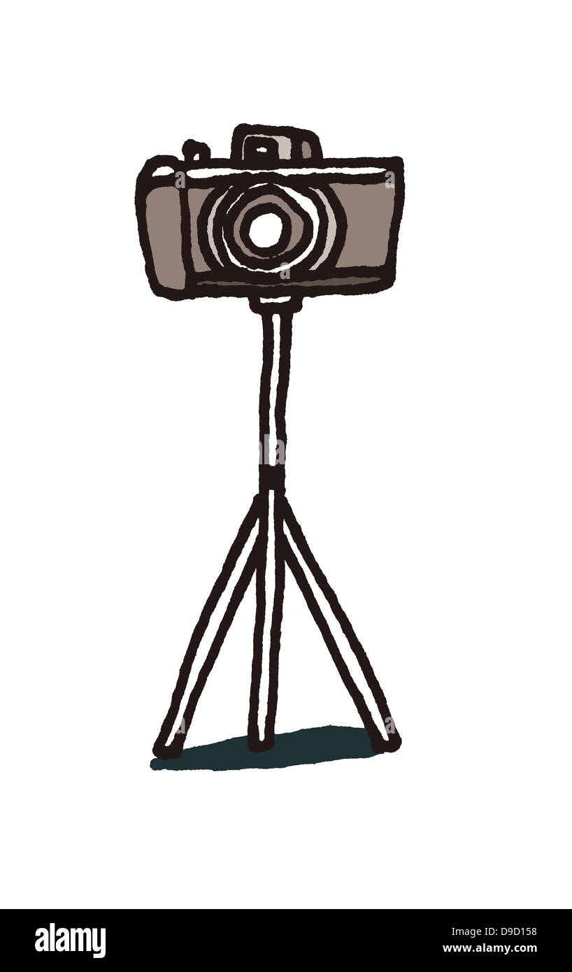 Camera illustration hi-res stock photography and images - Alamy