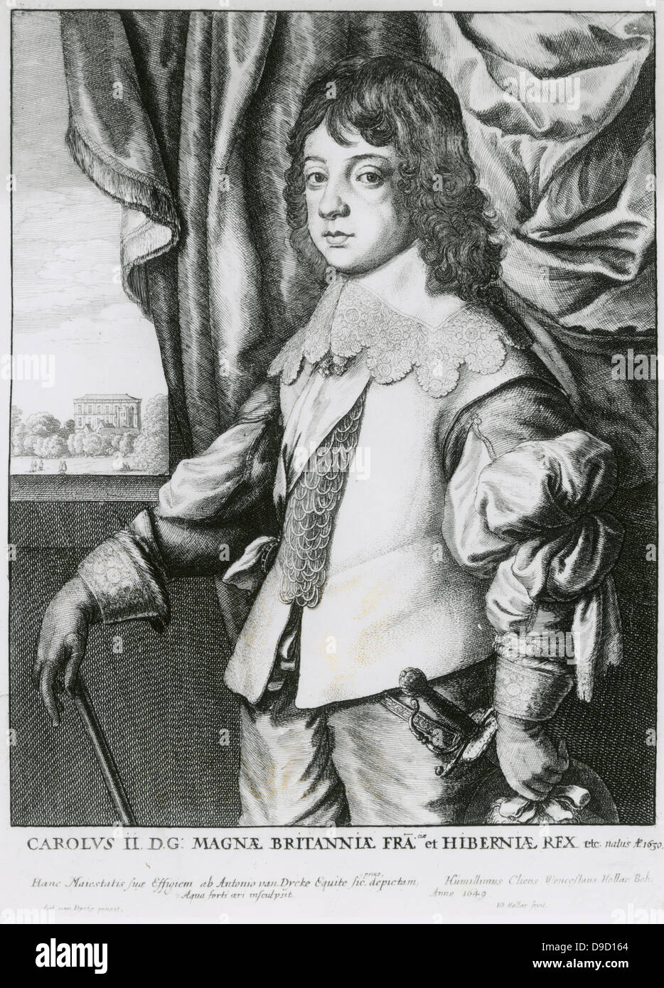 King charles ii 1666 hi-res stock photography and images - Alamy