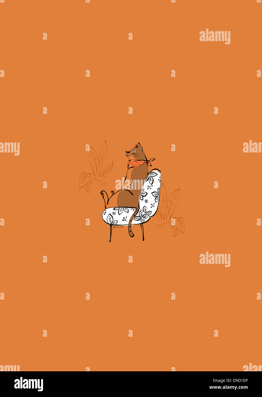 Cat personification hi-res stock photography and images - Alamy