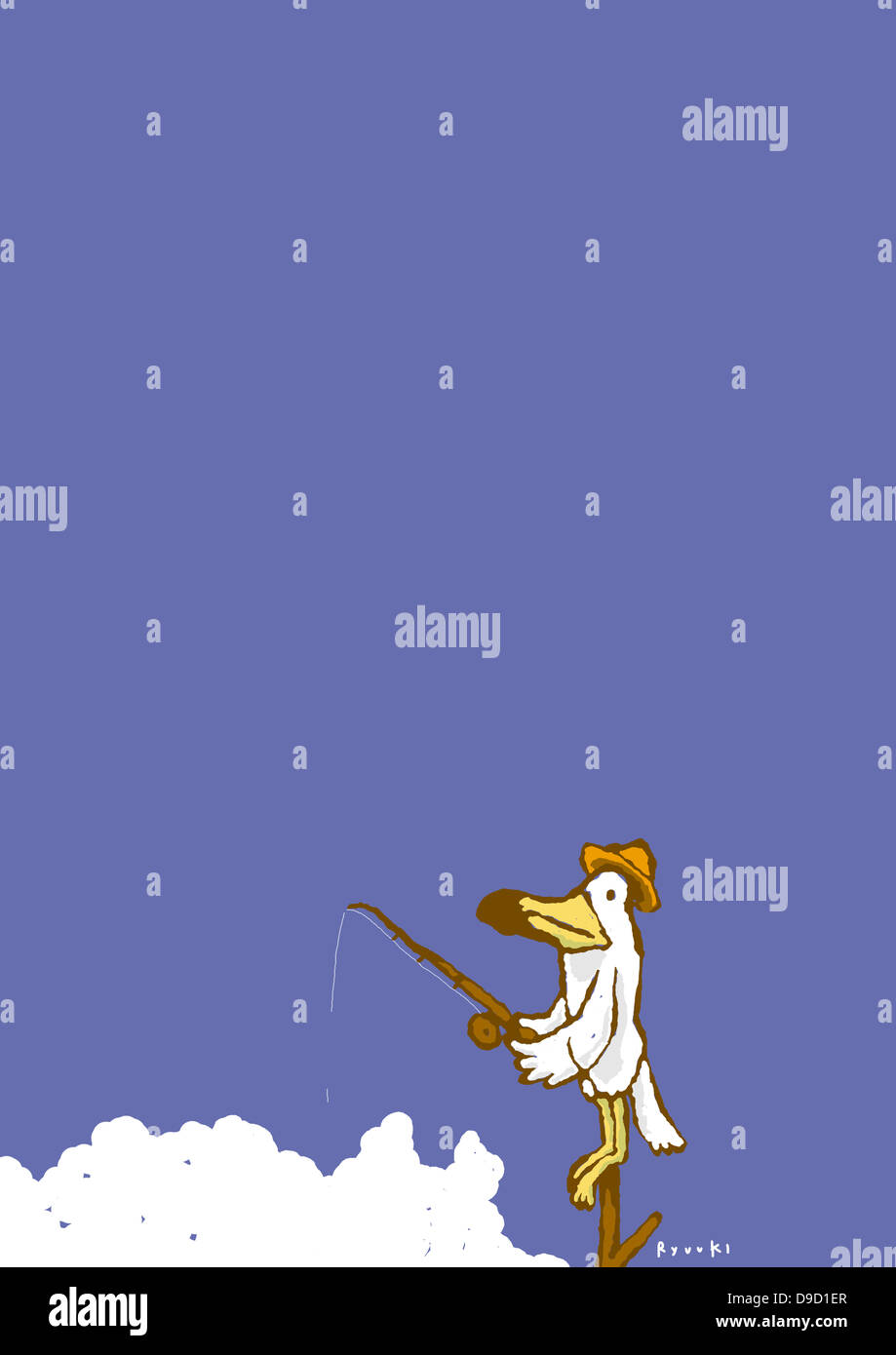 Seagull illustration hi-res stock photography and images - Alamy
