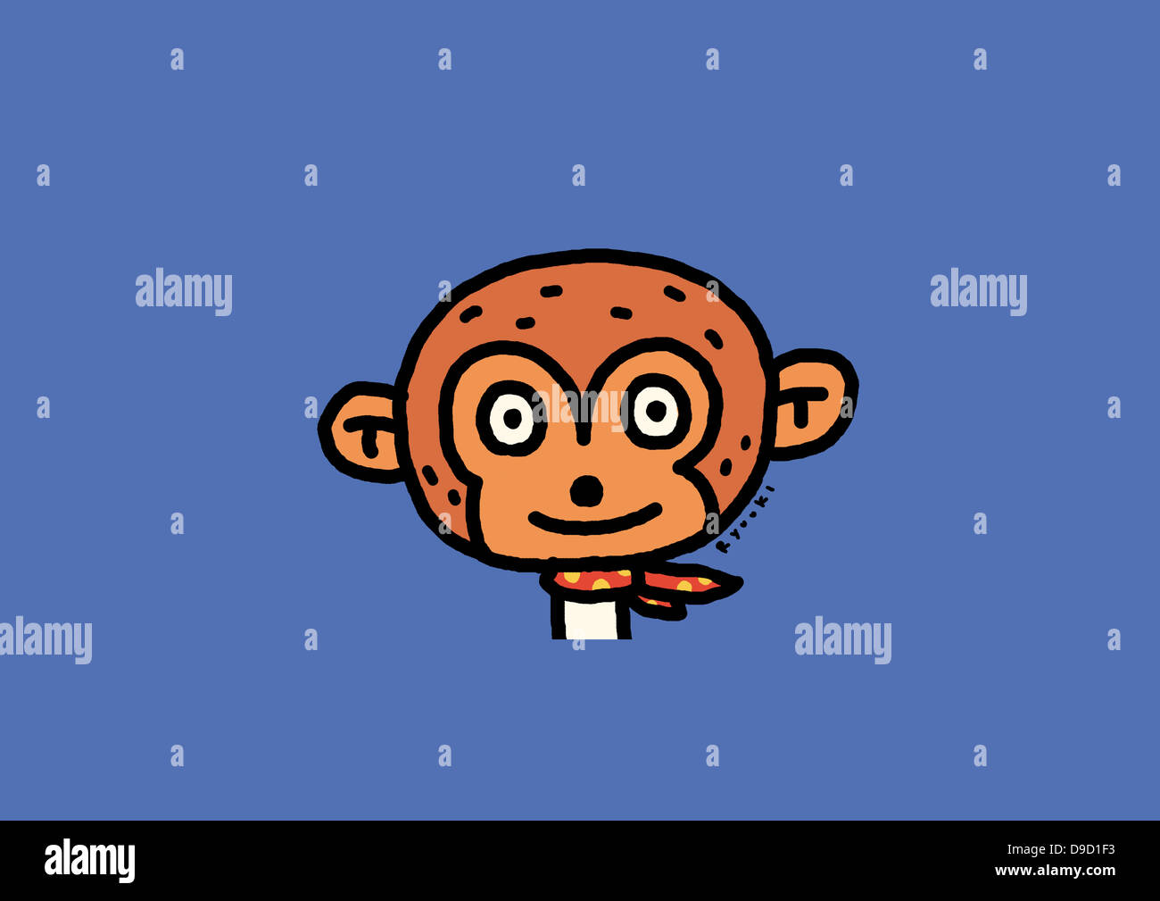 Blue monkey picture hi-res stock photography and images - Alamy