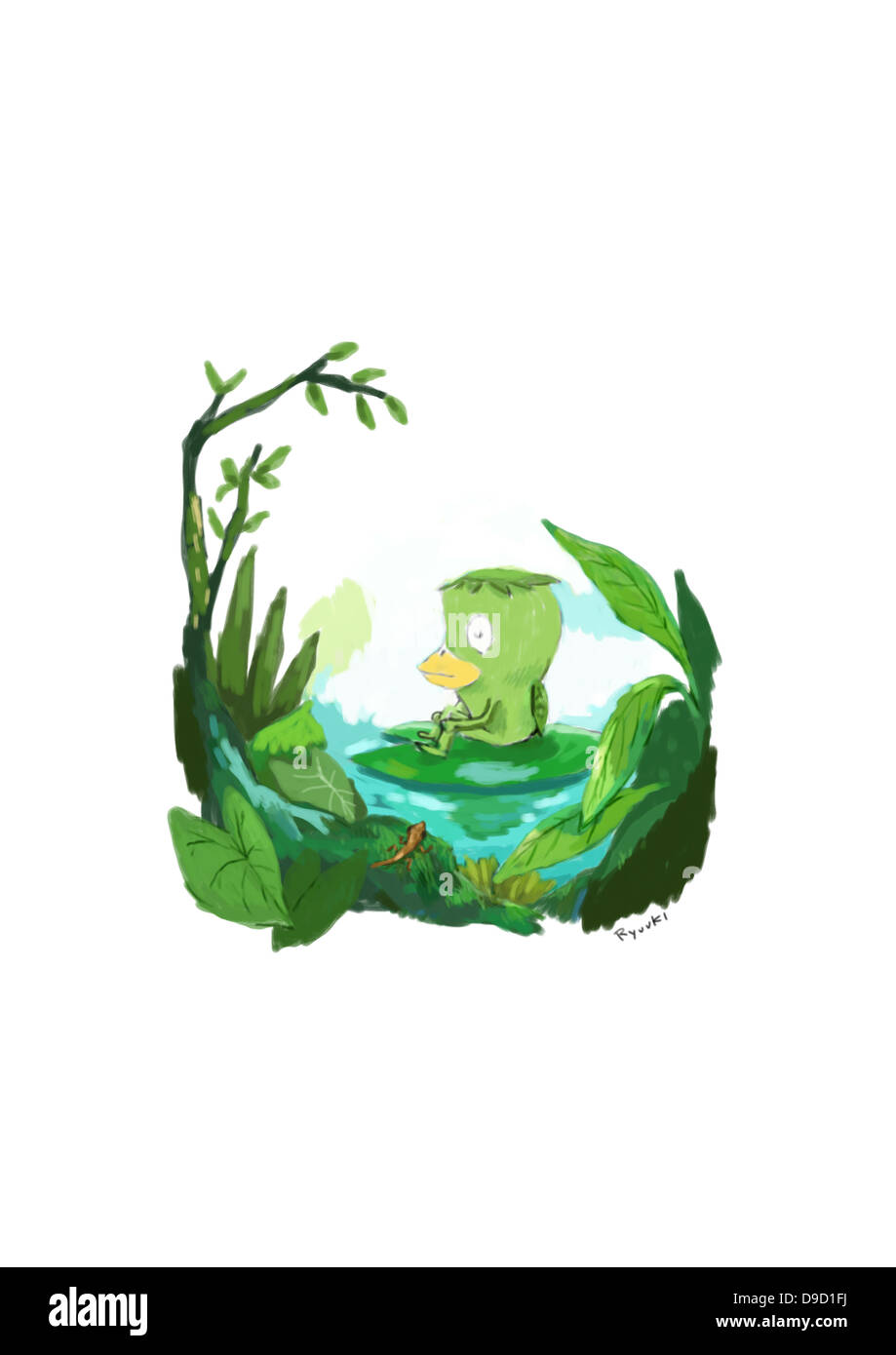 Kappa illustration hi-res stock photography and images - Alamy