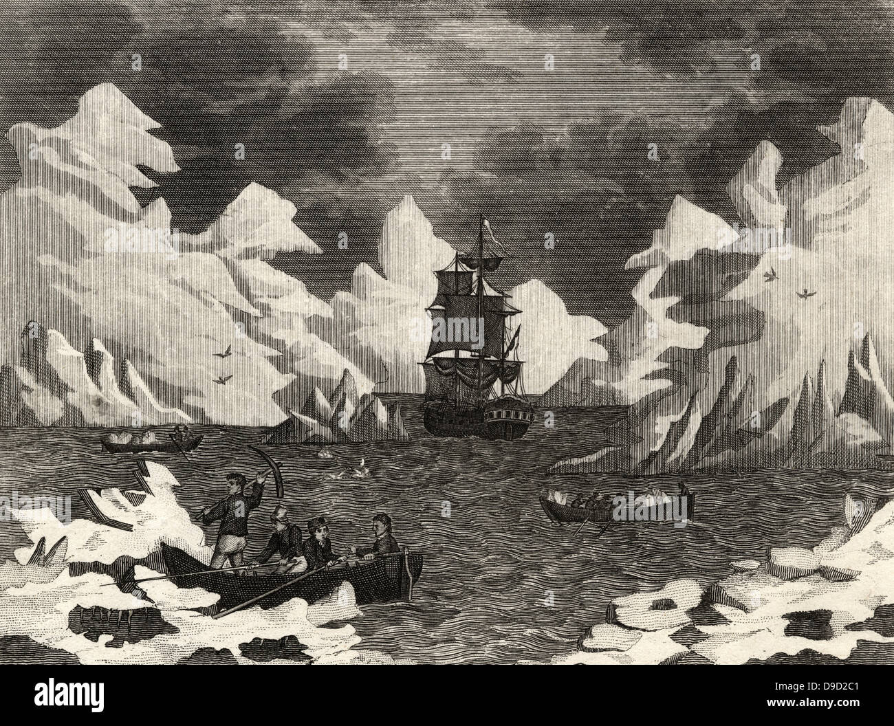 Captain James Cooks (1728-1779) second voyage 1771-1775 in which he ...