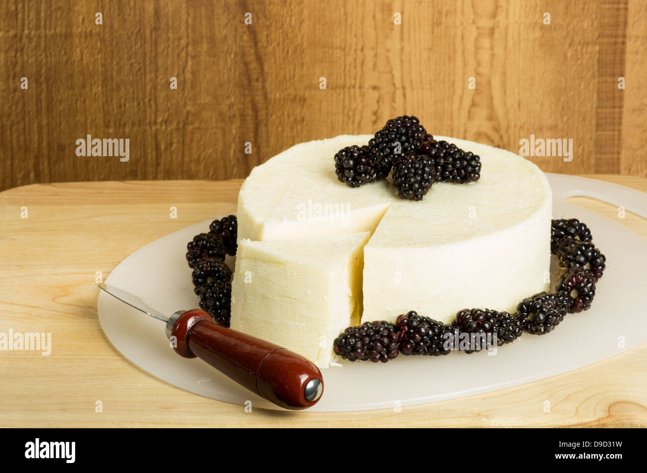 Round Block Of Cheese