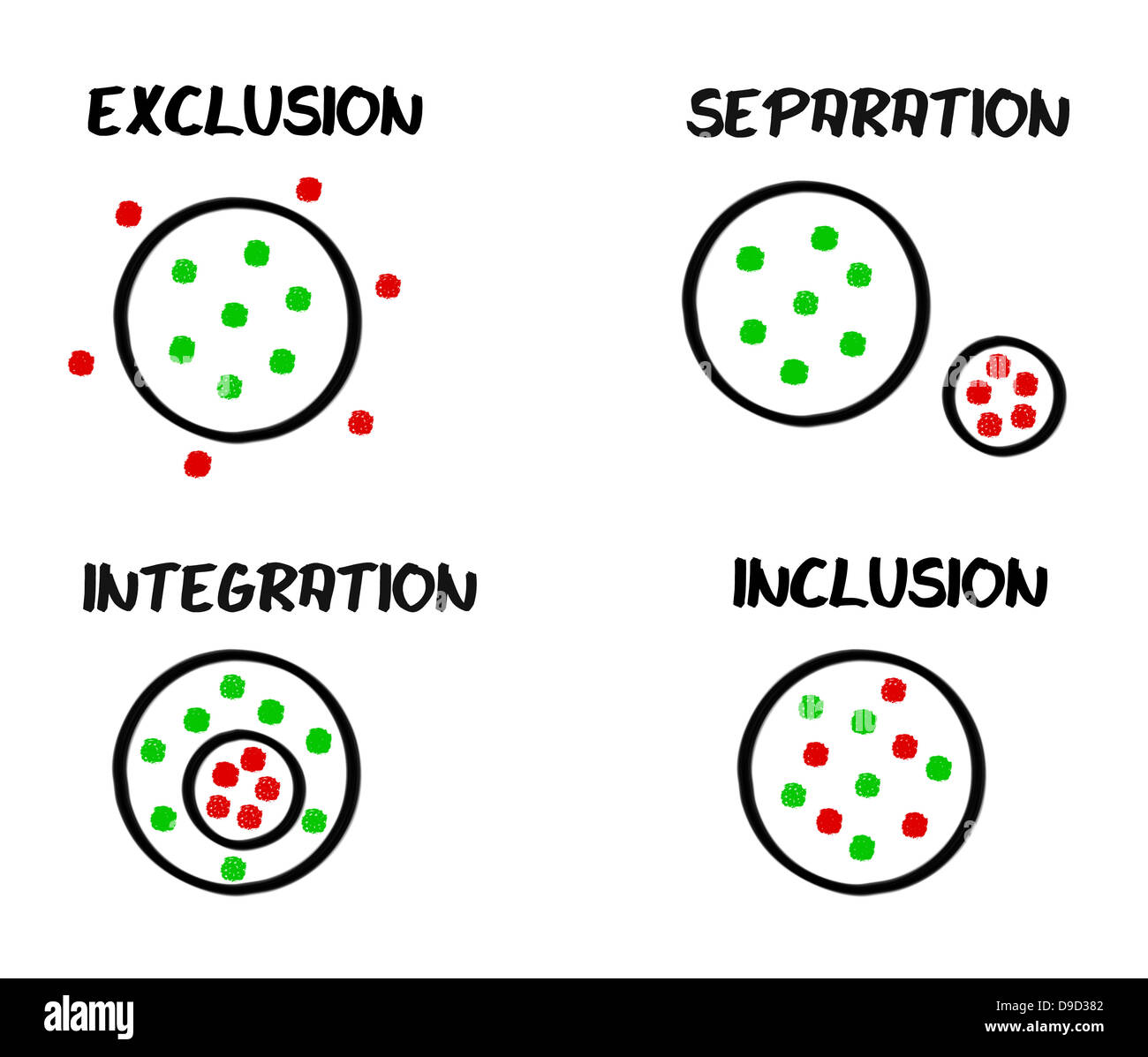 Inclusion classroom Cut Out Stock Images & Pictures - Alamy