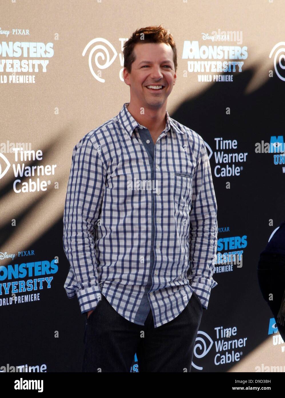 Los Angeles, Ca. 17th June, 2013. Sean Hayes at arrivals for MONSTERS ...