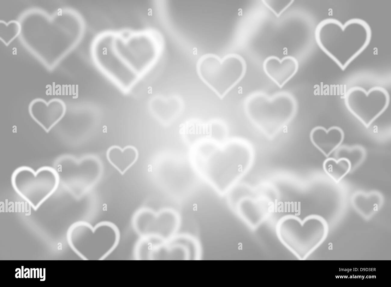 abstract background with white heart background Stock Photo - Alamy