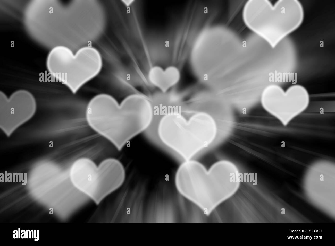 abstract background with white heart background Stock Photo - Alamy