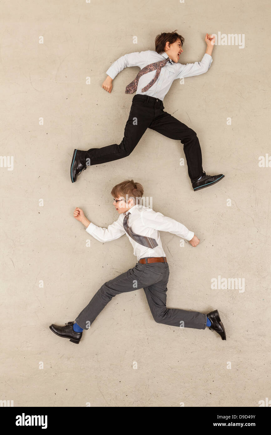 Running in opposite direction hi-res stock photography and images - Alamy