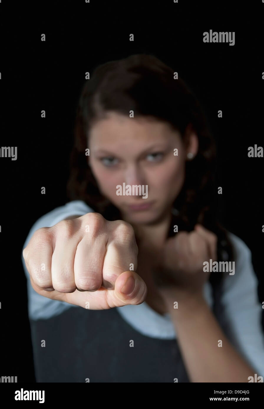 Fighting gesture hi-res stock photography and images - Alamy