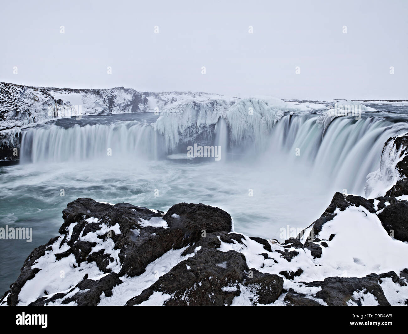 Godafoss wintery hi-res stock photography and images - Alamy