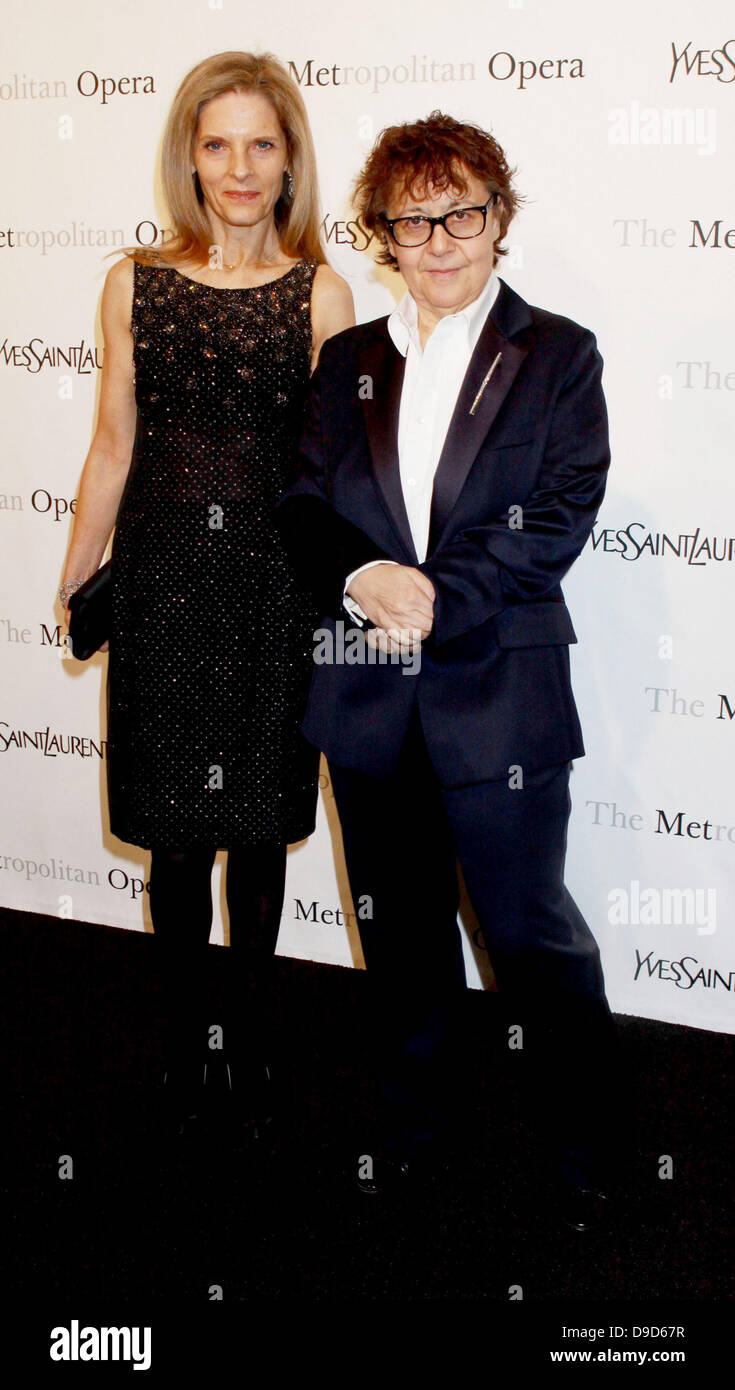 Ingrid Sishy and Sandy Brant Metropolitan Opera gala premiere of ...
