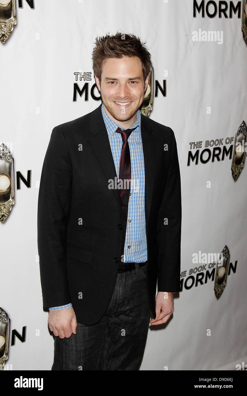 Ben Rappaport Opening night of the Broadway musical production of 'The ...