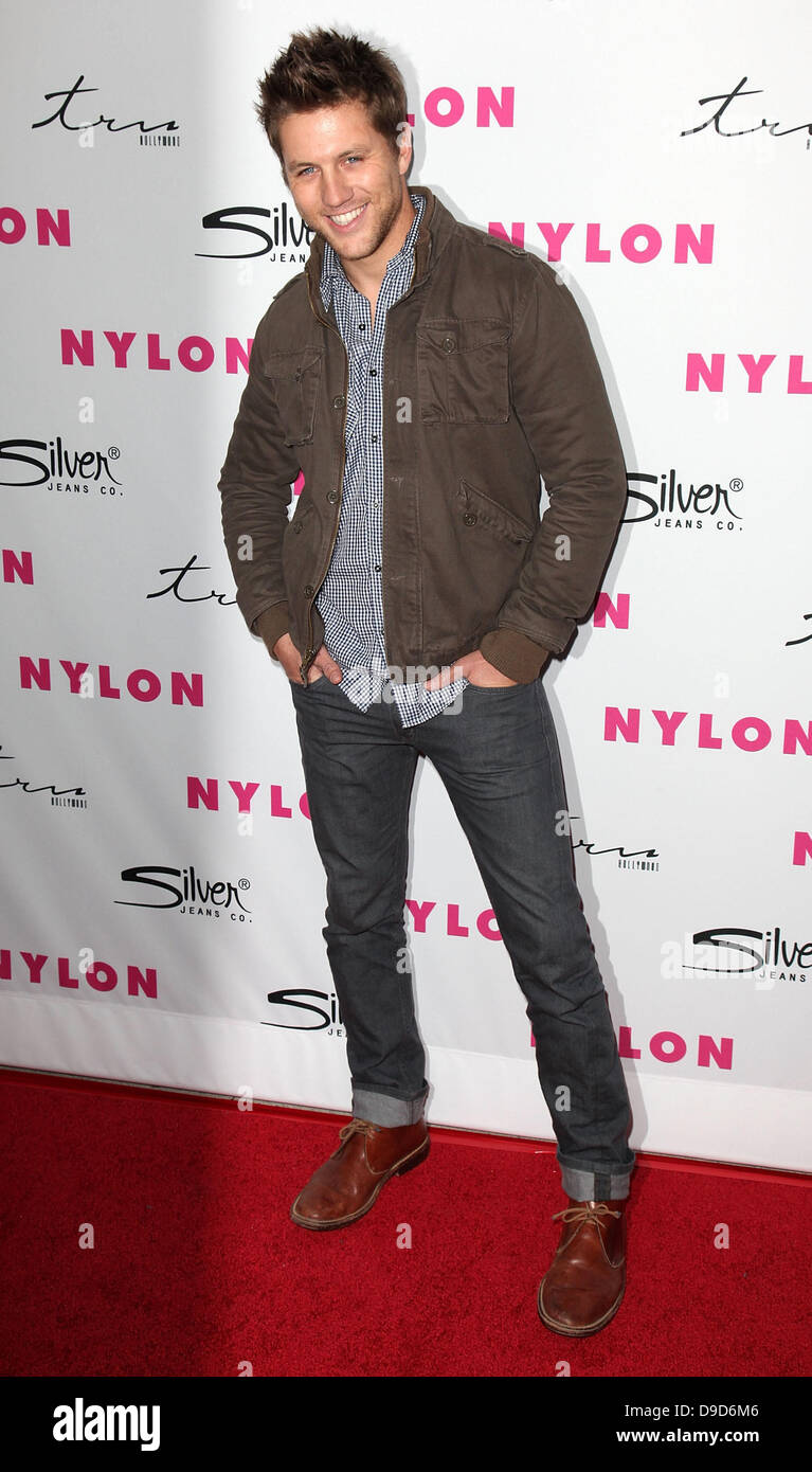 Ross Thomas Nylon magazine 12th anniversary issue party with Sucker ...