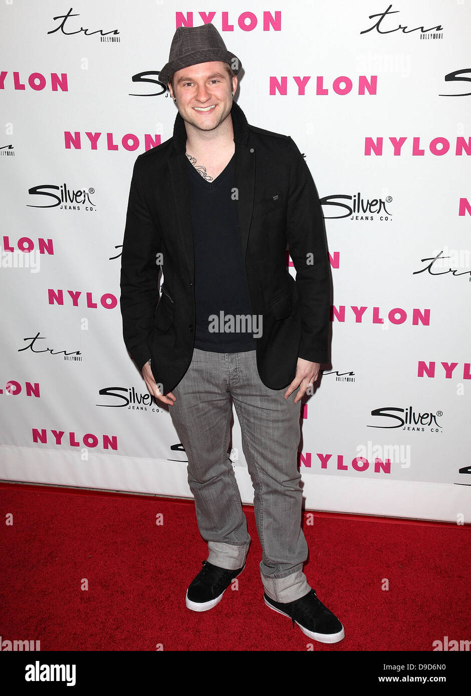 Blake Lewis Nylon magazine 12th anniversary issue party with Sucker ...