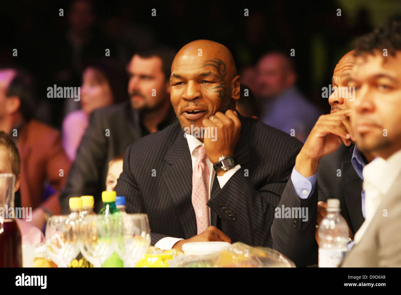 Mike Tyson was a special guest at the gala event 'Heroes Gate 3' whilst ...