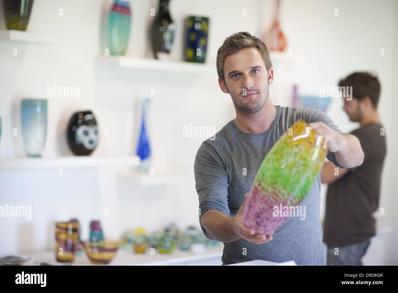 Man holding glass hi-res stock photography and images - Alamy