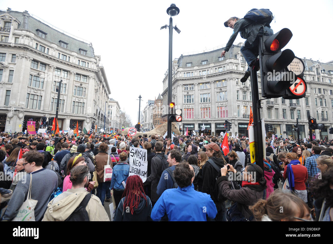 March for the Alternative - TUC demonstration in Central London. London ...