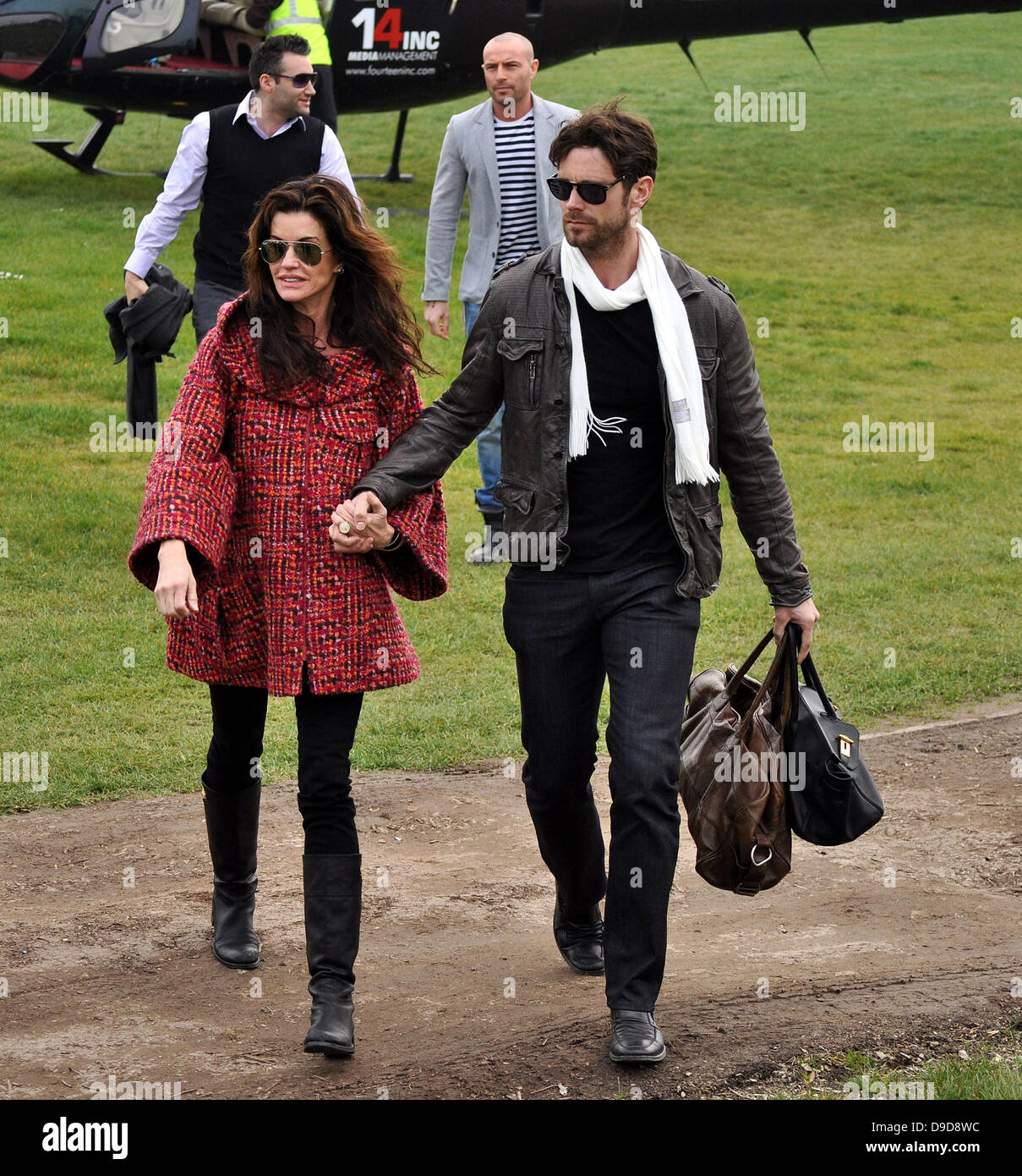 Janice Dickinson VIP day at Essex Fashion Week at Lakewell Marquee ...