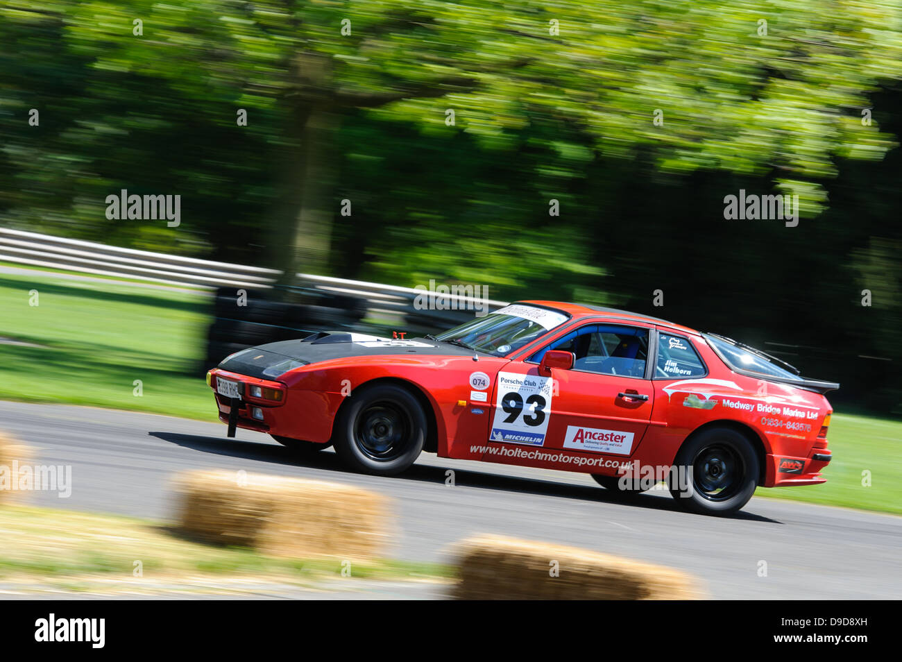 A car racing around Crystal Palace Park in London for the Motorsport at ...