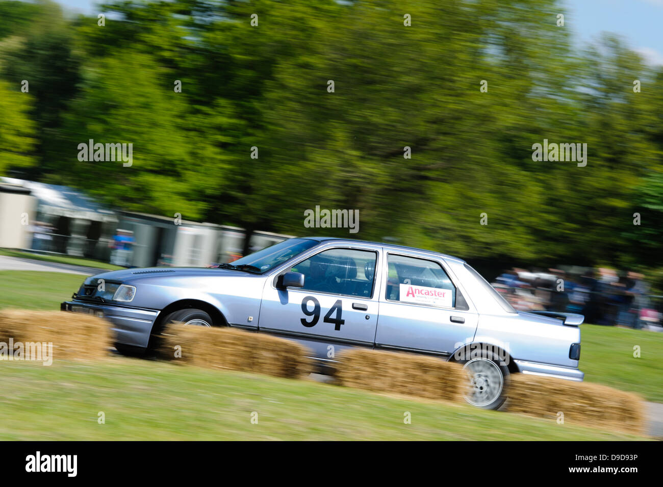 A car racing around Crystal Palace Park in London for the Motorsport at ...