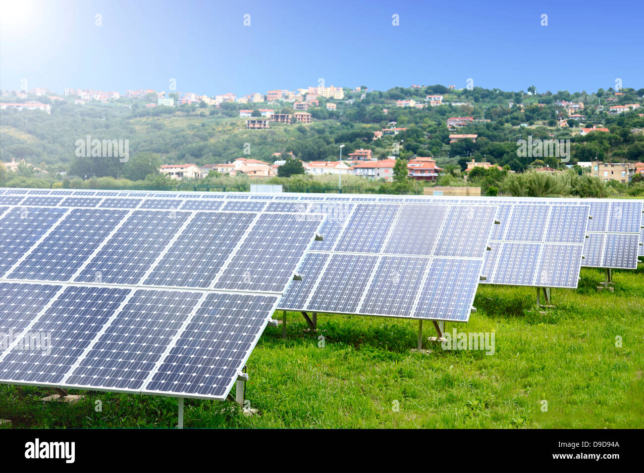 Solar field construction hi-res stock photography and images - Alamy