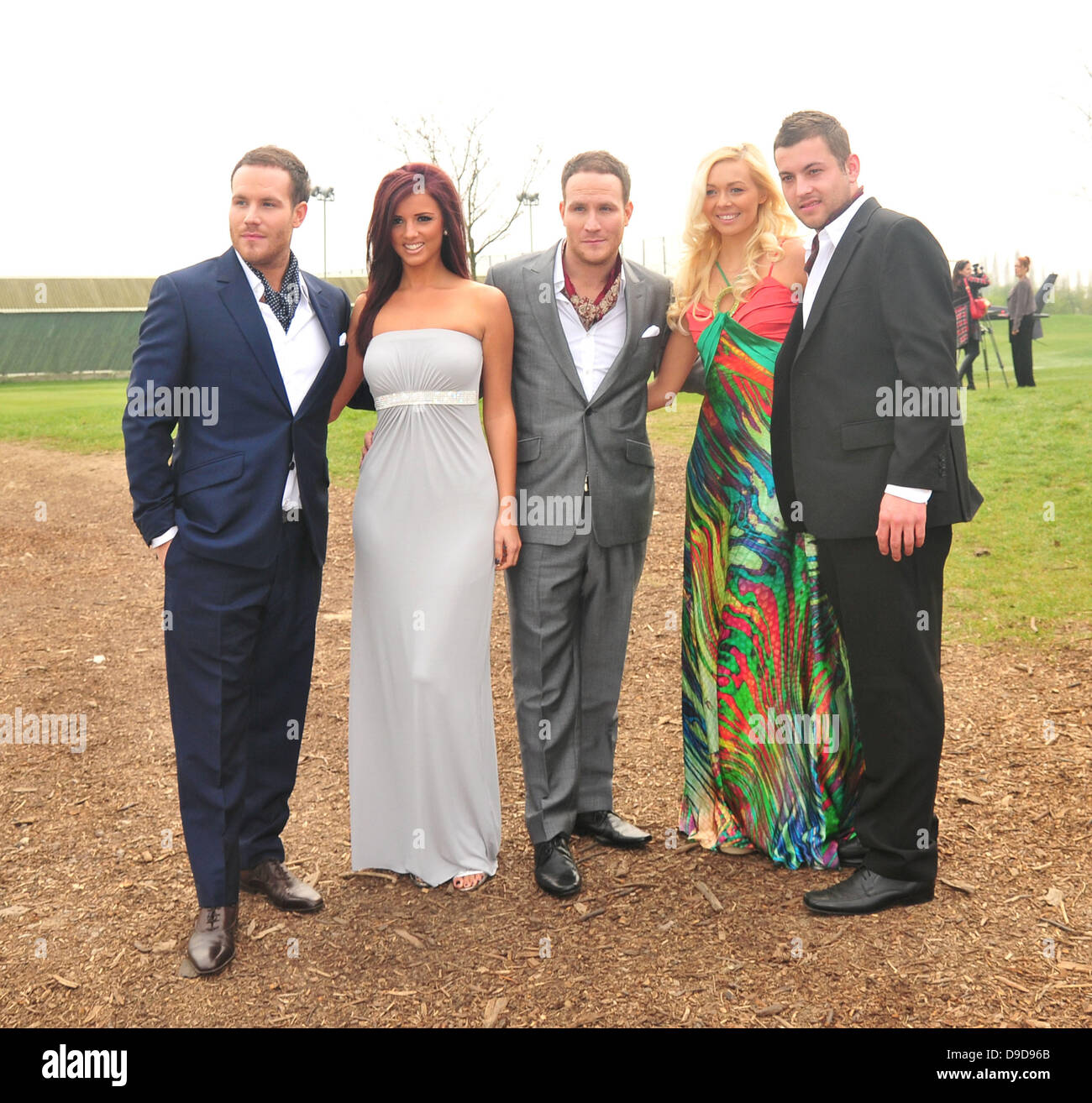 Adam Ryan, Lucy Mecklenburgh, Simon Ryan, Guest VIP day at Essex ...