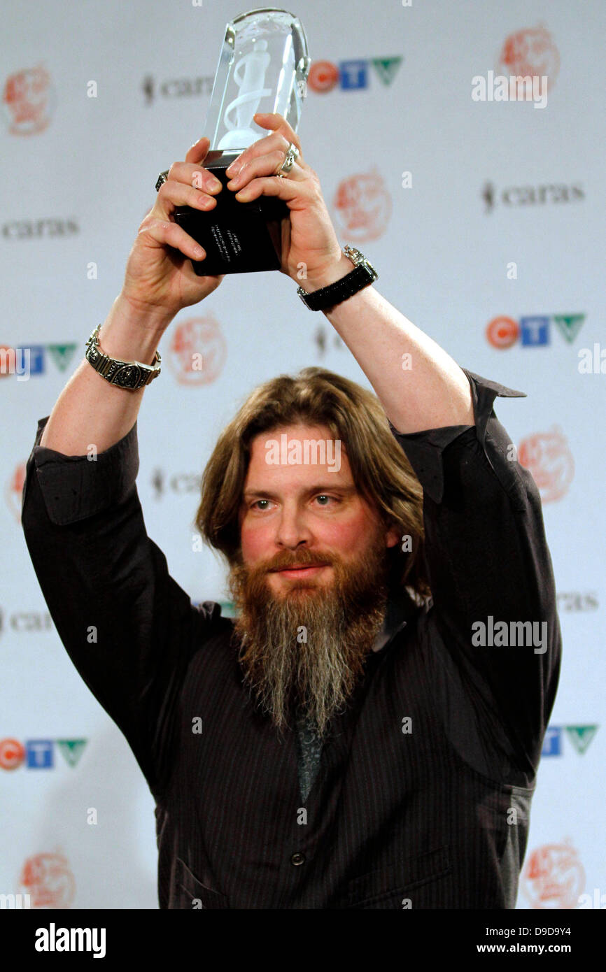 Kevin Churko JUNO Gala Dinner and Awards Show - Press Room Toronto ...