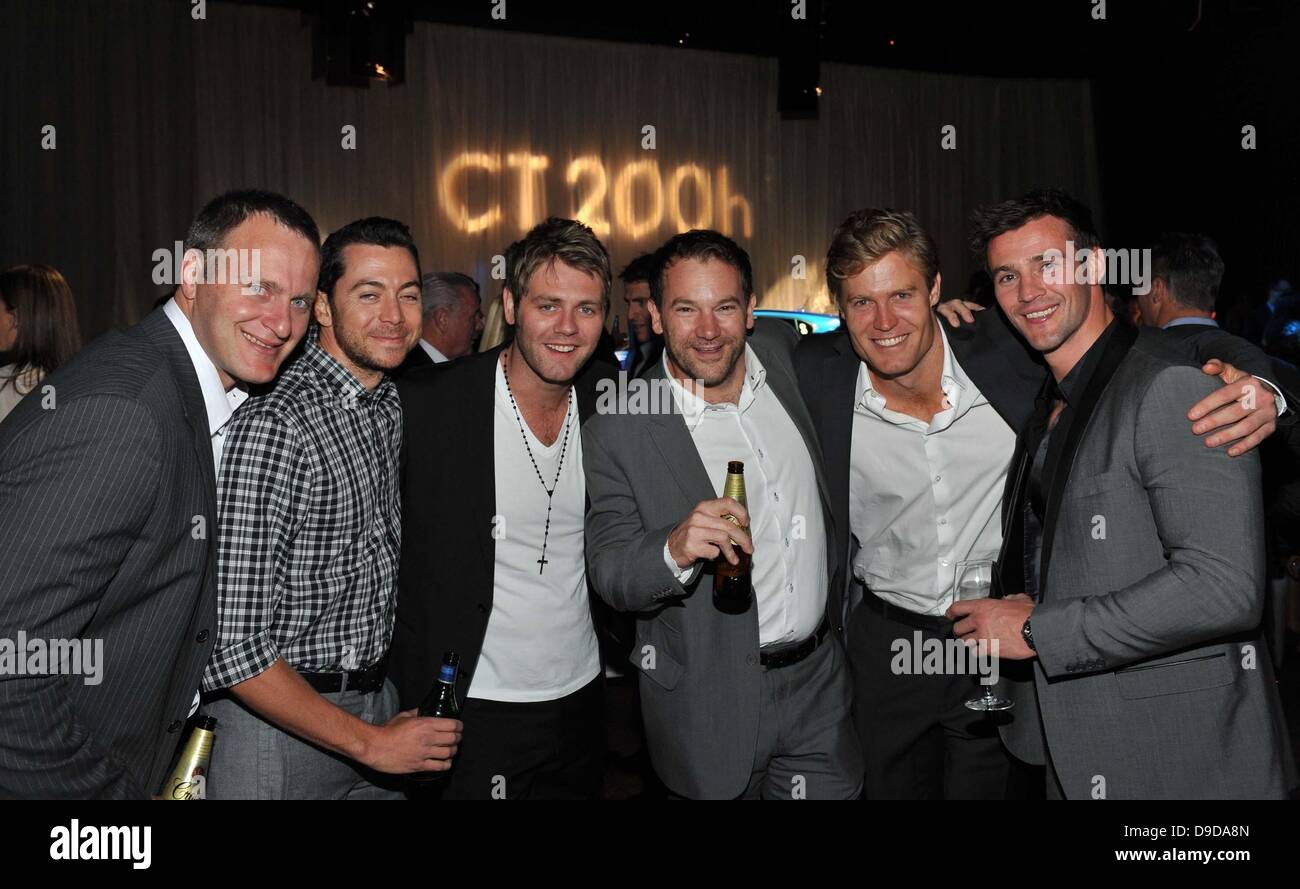 Sav Rocca, James Mathison, Brian McFadden, Anthony Lehmann, Chris Brown ...