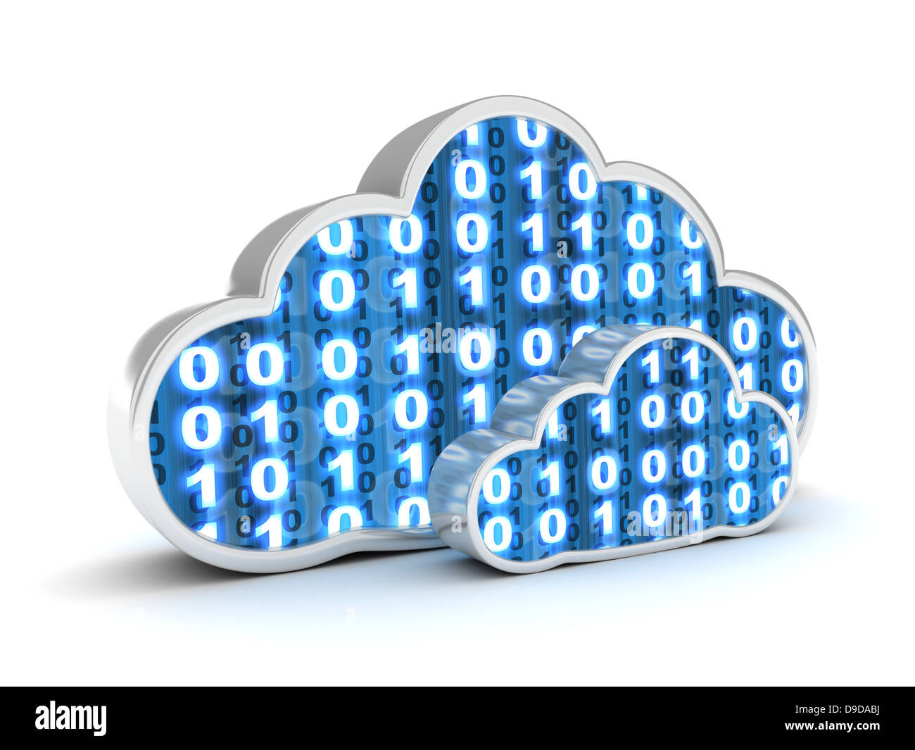 Abstract cloud storage (done in 3d Stock Photo - Alamy