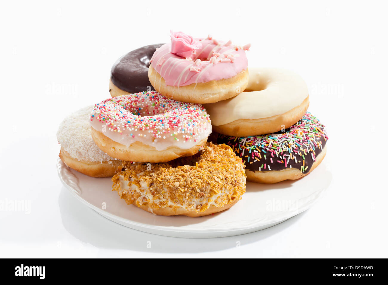 Plain doughnuts hi-res stock photography and images - Alamy