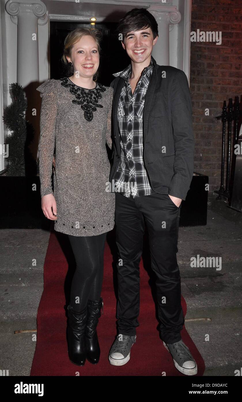 Donal Skehan and his girlfriend outside Buck Whaleys Nightclub Dublin ...