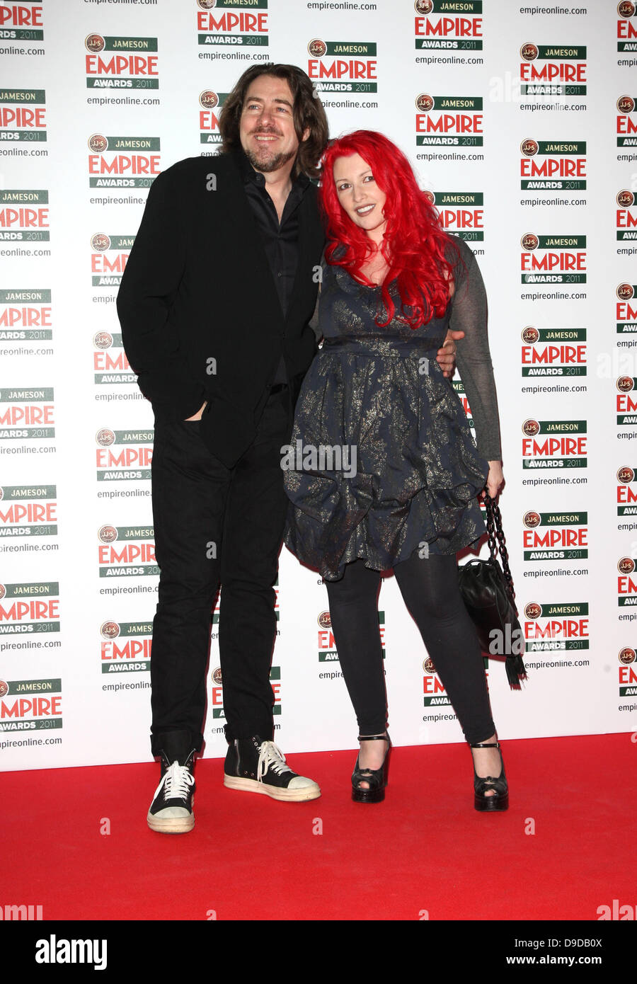 Jonathan Ross and wife Jane Goldman The 2011 Jameson Empire film Awards ...