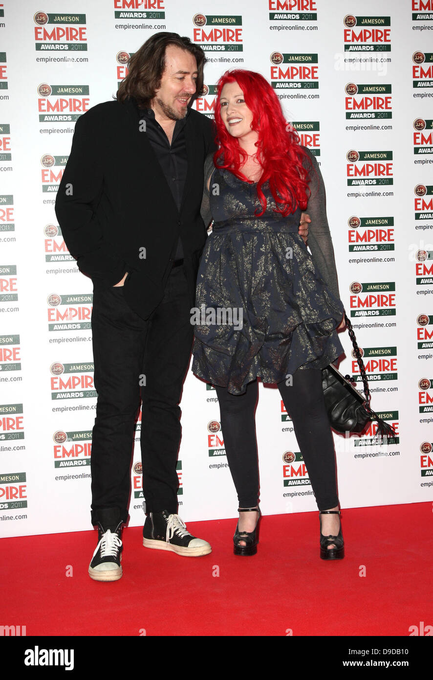 Jonathan Ross and wife Jane Goldman The 2011 Jameson Empire film Awards ...