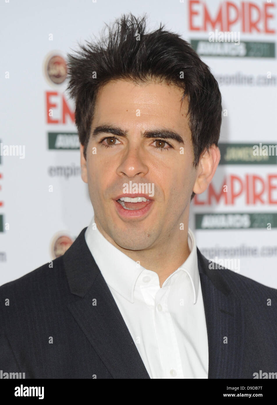 Eli Roth The 2011 Jameson Empire film Awards held at Grosvenor House ...