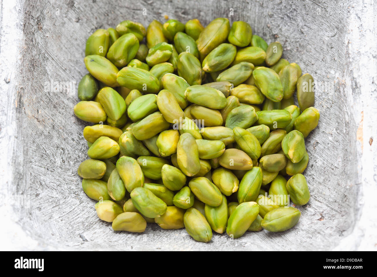 Pistachio kernels, close up Stock Photo - Alamy