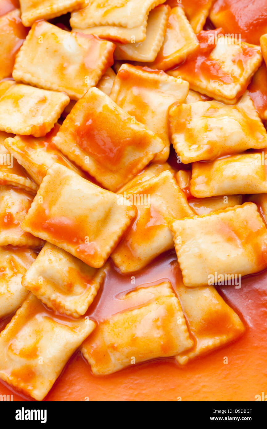 Filled ravioli, close up Stock Photo - Alamy