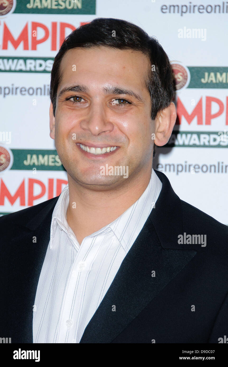 Jimi Mistry The 2011 Jameson Empire film Awards held at Grosvenor House ...