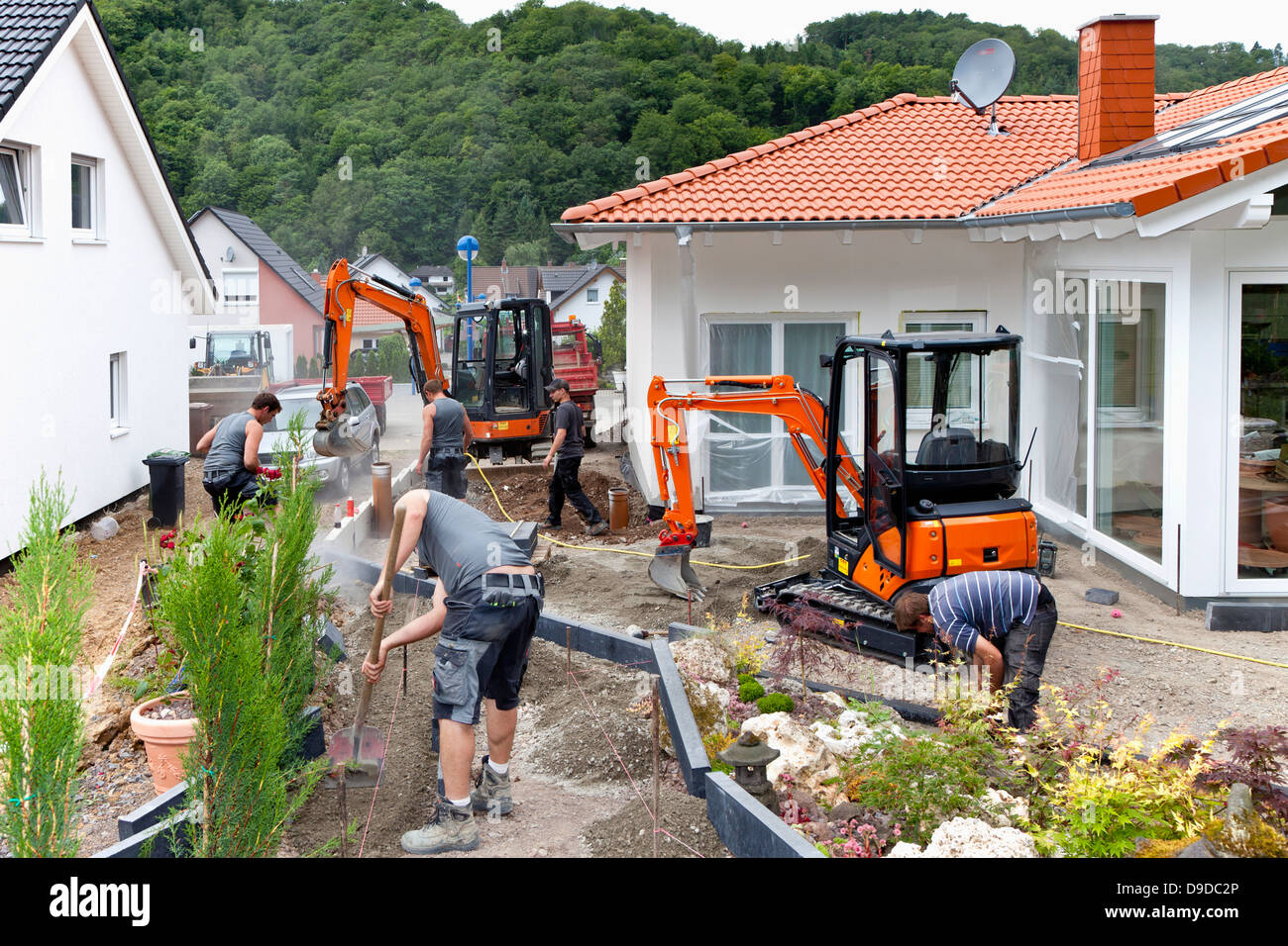 Germany construction workers hi-res stock photography and images - Alamy