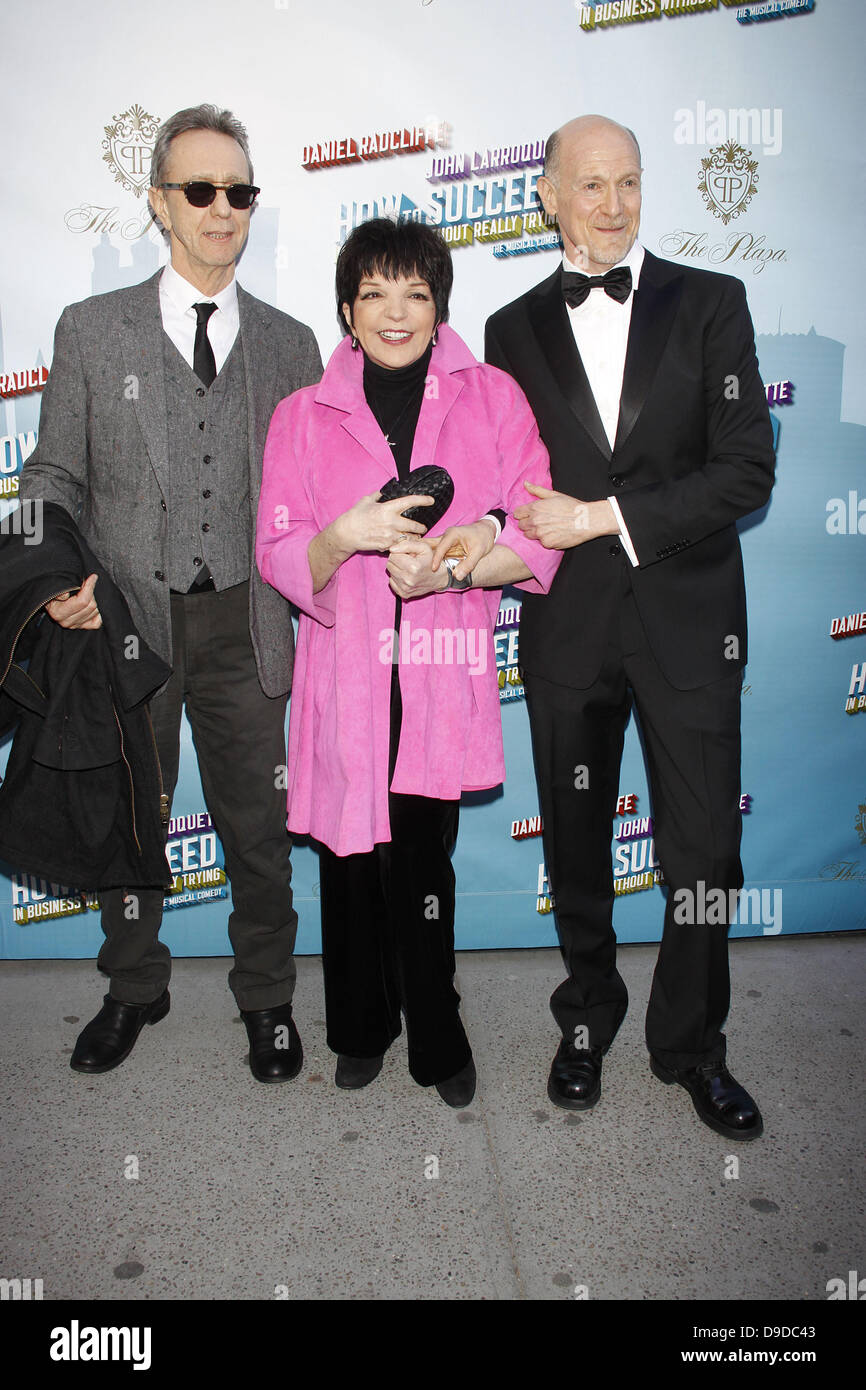 Liza Minnelli and Neil Meron Opening Night of the Broadway musical ...