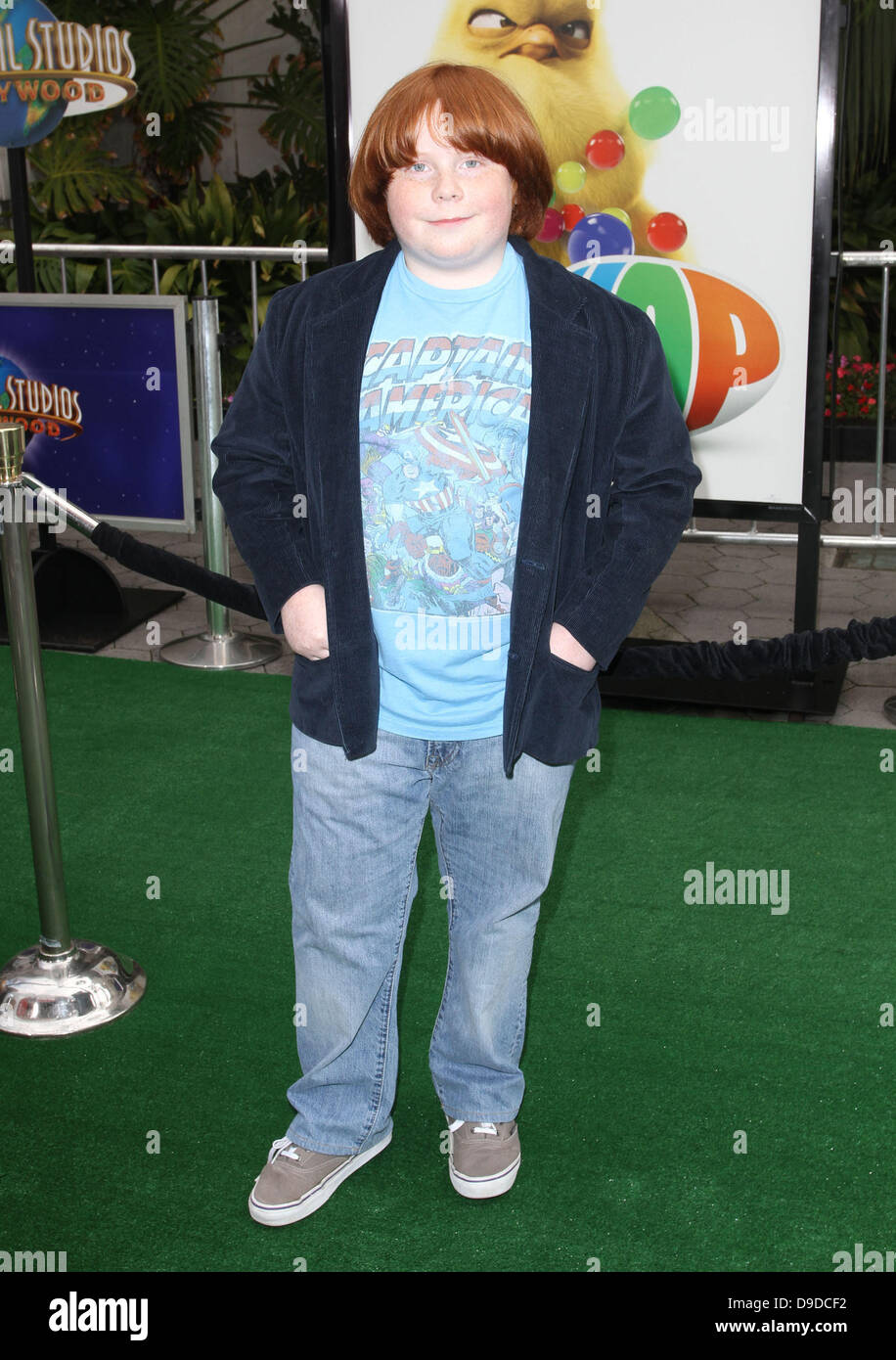Tucker Albrizzi Los Angeles premiere of 'Hop' at Universal Studios ...