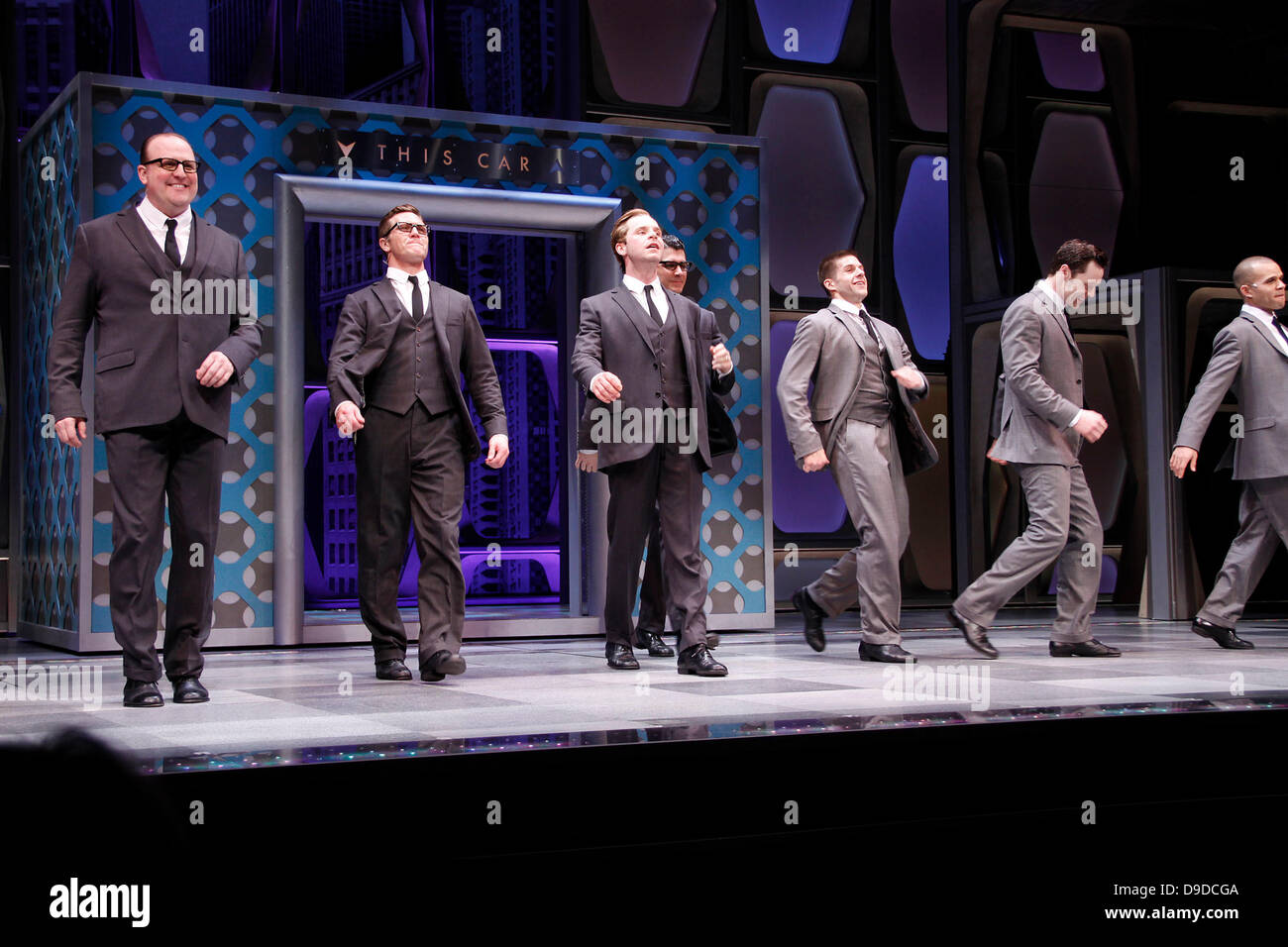 Cast Opening Night of the Broadway musical production of 'How To ...