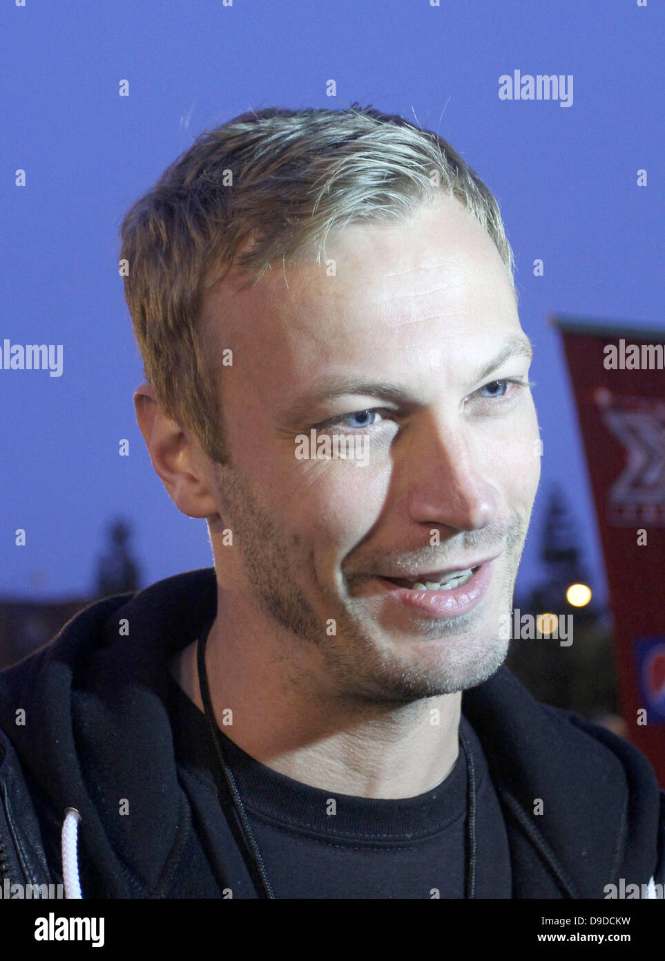 Executive producer Andrew Linares outside the X Factor auditions at the ...